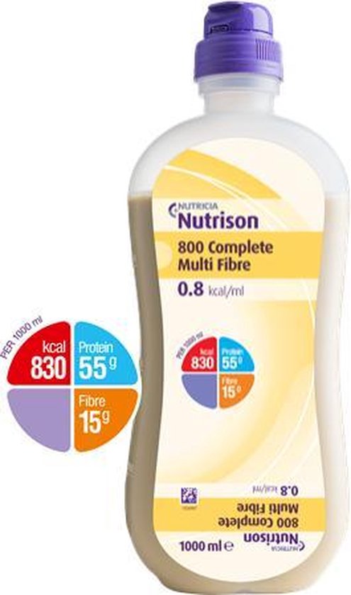 Nutricia Nutrison 800 Complete Multi Fibre 1000 ml | bol
