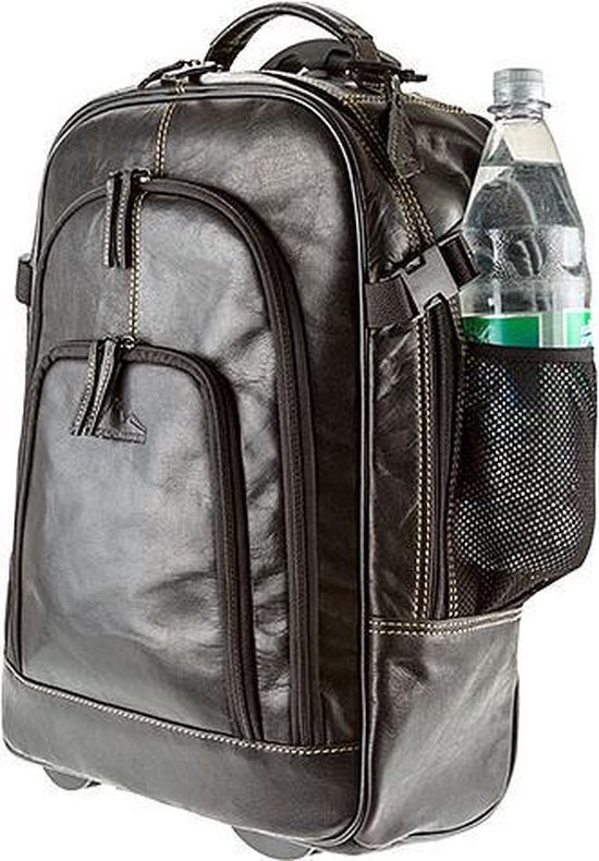 Alpenleder Trolley Backpack Achensee black | bol.com