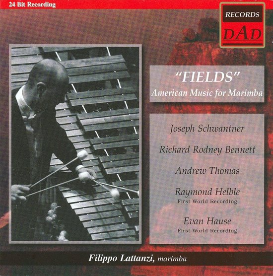 Fields/Amerikan.Marimba-Musik, Filippo Lattanzi | CD (album) | Muziek | bol