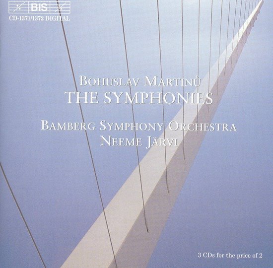 Bamberg Symphony Orchestra - Martinu: The Symphonies (3 CD), Neeme Järvi | CD (album)... | bol.com