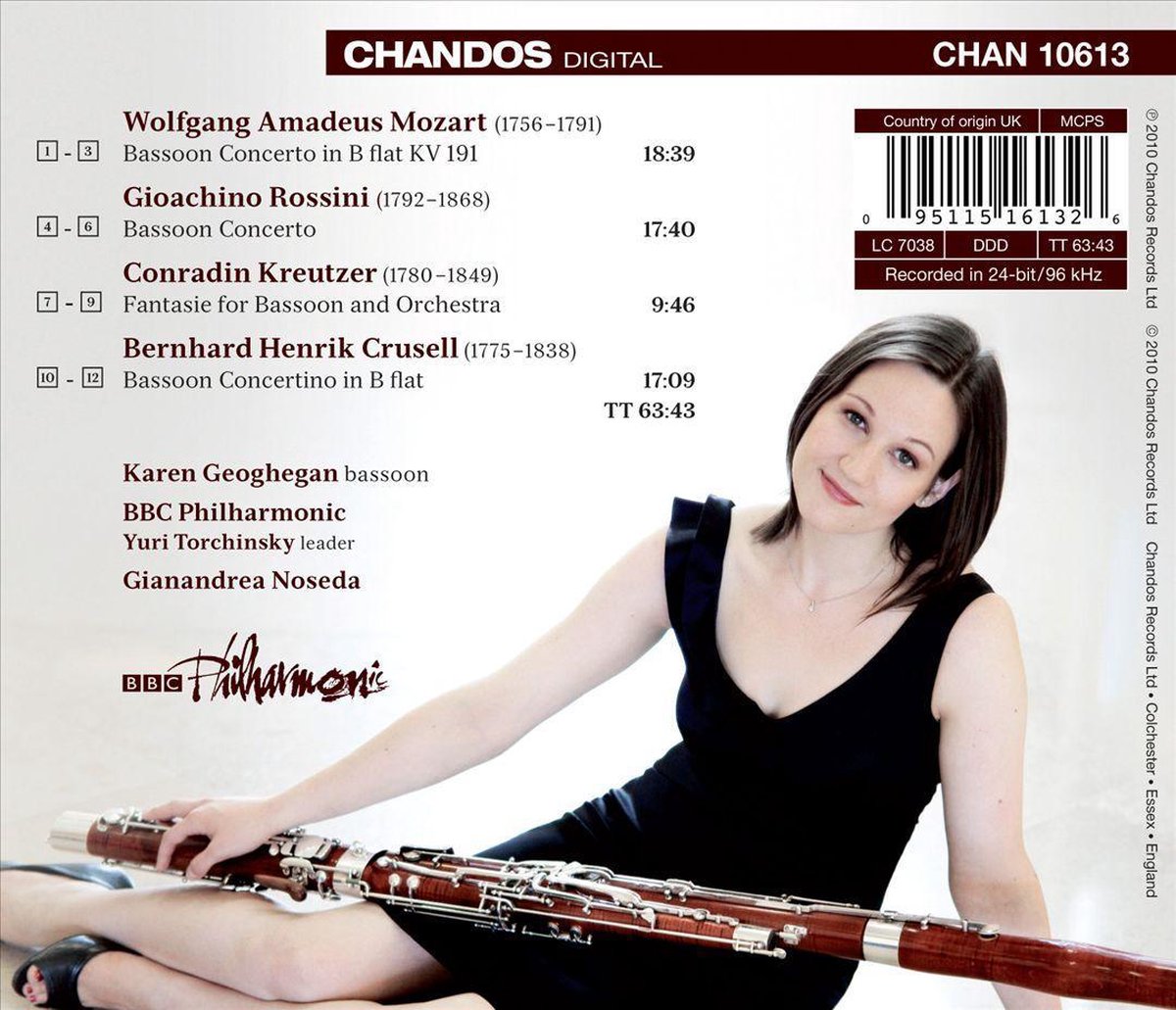 Bassoon Concertos, Bbc Philharmonic | CD (album) | Muziek | bol.com