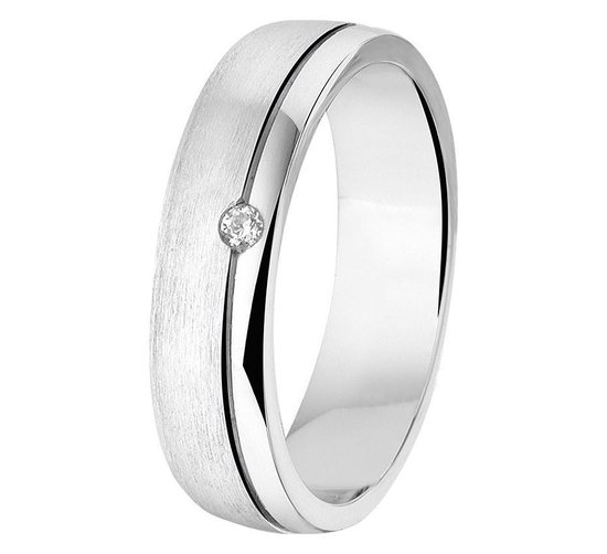 Ring A201 - 5 mm - met cz - PSN1315483 | bol