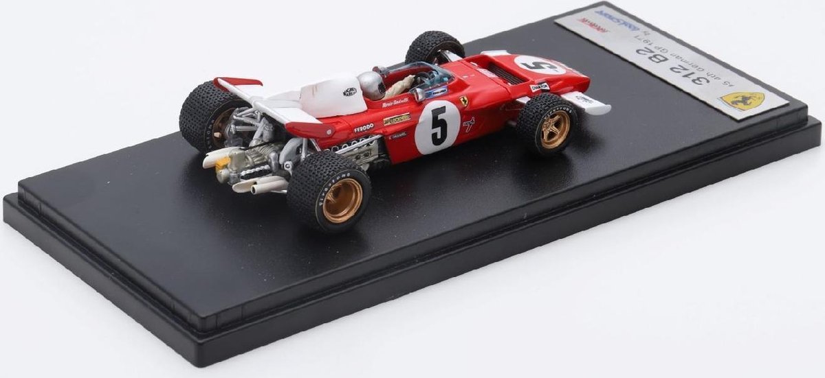 Ferrari 312 B2 Looksmart 1:43 1971 Mario Andretti Scuderia Ferrari ...