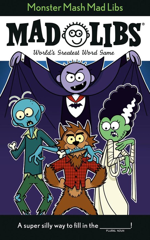 Monster Mash Mad Libs, Tristan Roarke | 9780593225844 | Boeken | bol.com