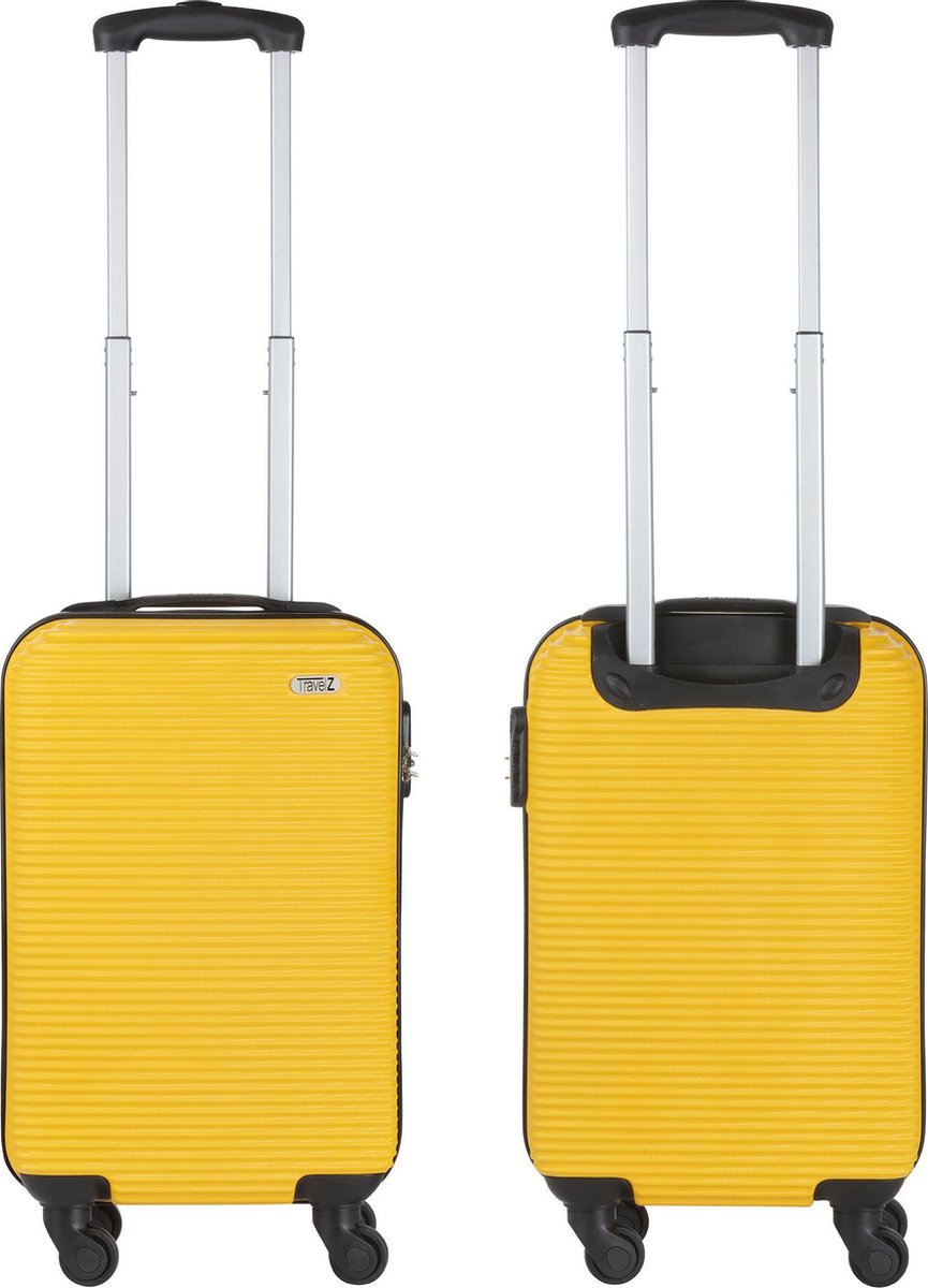 TravelZ Horizon Handbagagekoffer - 54cm Handbagage Trolley met gevoerde ...