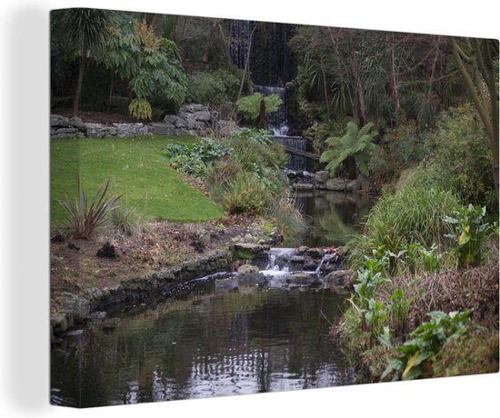 Canvas Schilderij Londen - Engeland - Natuur - 90x60 cm - Wanddecoratie ...