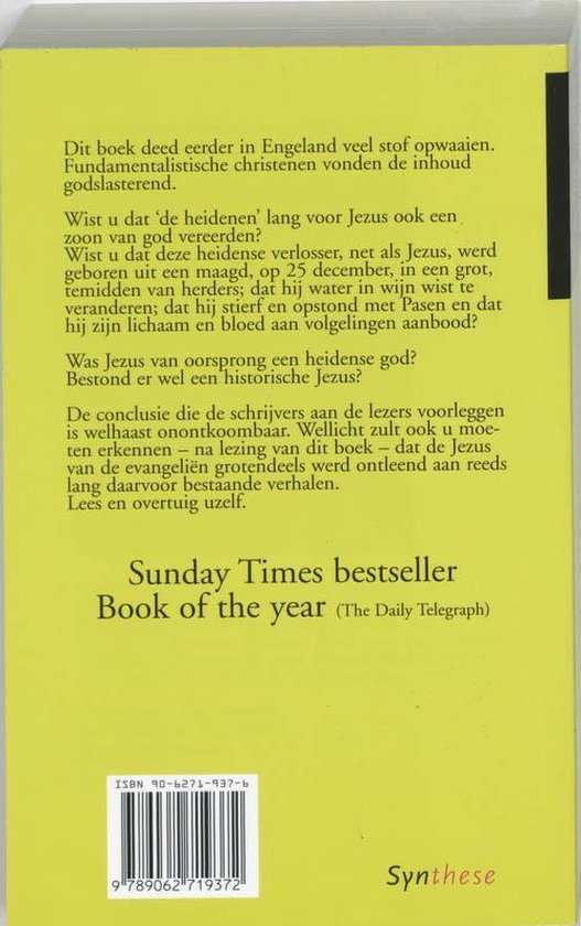De mysterieuze Jezus, Timothy Freke | 9789062719372 | Boeken | bol