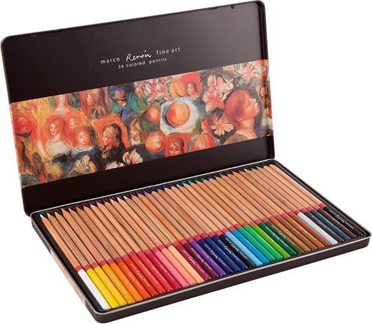 Marco Renoir fine art 36 colored pencils | bol.com