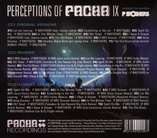 Various - Perceptions Of Pacha Vol 9, various artists | CD (album ...