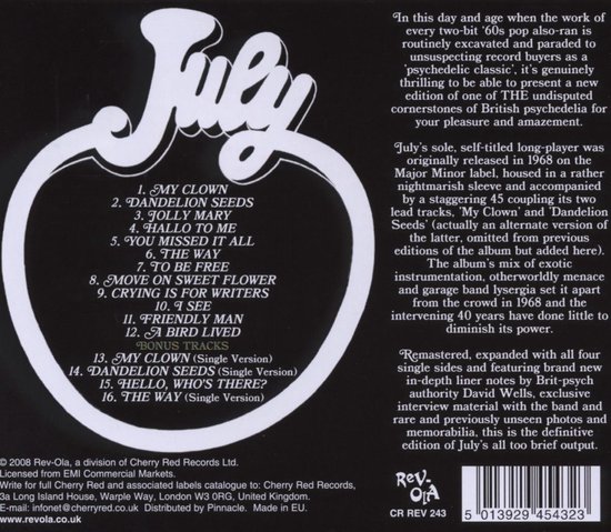 July, July | Muziek | bol