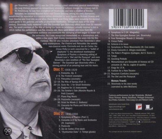 Essential Igor Stravinsky, Igor Stravinsky | CD (album) | Muziek | bol.com