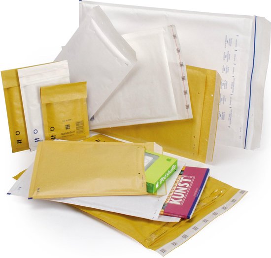 Luchtkussen envelop (bubbelenvelop) 100 stuks 225 x 340 mm | bol.com