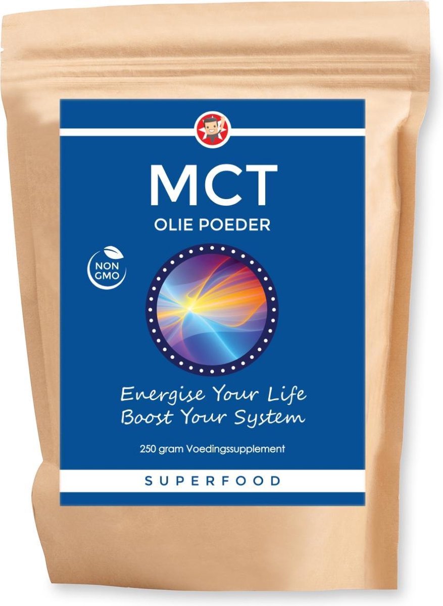 MCT Olie Poeder 250 gram | bol.com