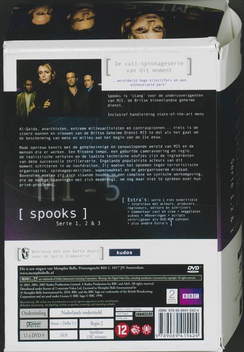 Spooks - Serie 1 t/m 3 (Dvd), Hugh Simon | Dvd's | bol.com
