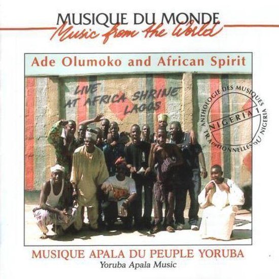 Yoruba Apala Music, Ade Olumoko And Afri | CD (album) | Muziek | bol.com