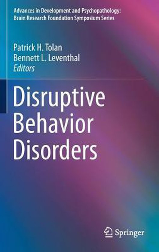 Disruptive Behavior Disorders | 9781461475569 | Boeken | bol.com
