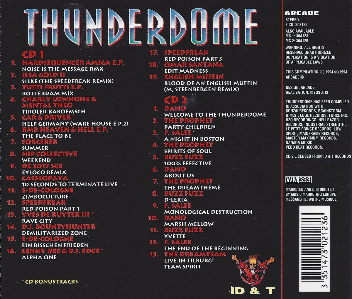 Thunderdome - Judgement Day, Various | CD (album) | Muziek | bol