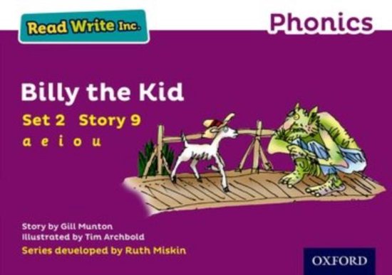 Read Write Inc. Phonics: Purple Set 2 Storybook 9 Billy the Kid | 9780198371588 | Gill... | bol.com