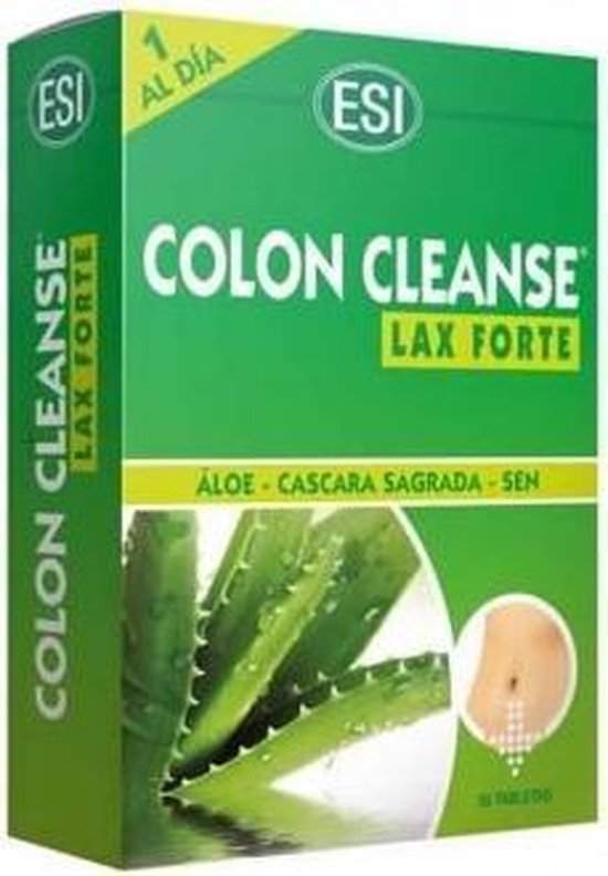 Esi Colon Cleanse Lax Forte 30 Tablets | bol.com