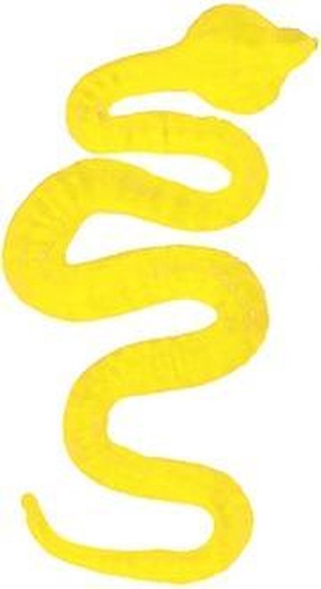 Glibber Slang| Sticky Snake | Geel | bol.com