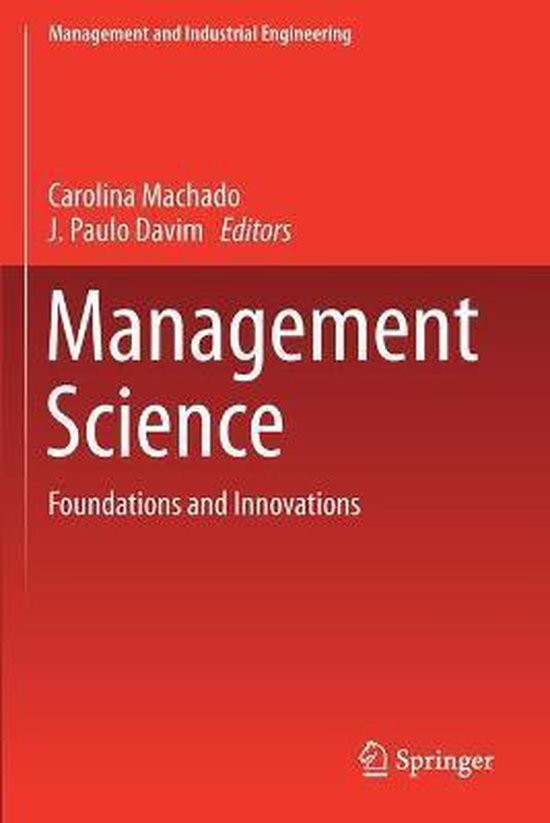 Management Science | 9783030132316 | Boeken | bol.com