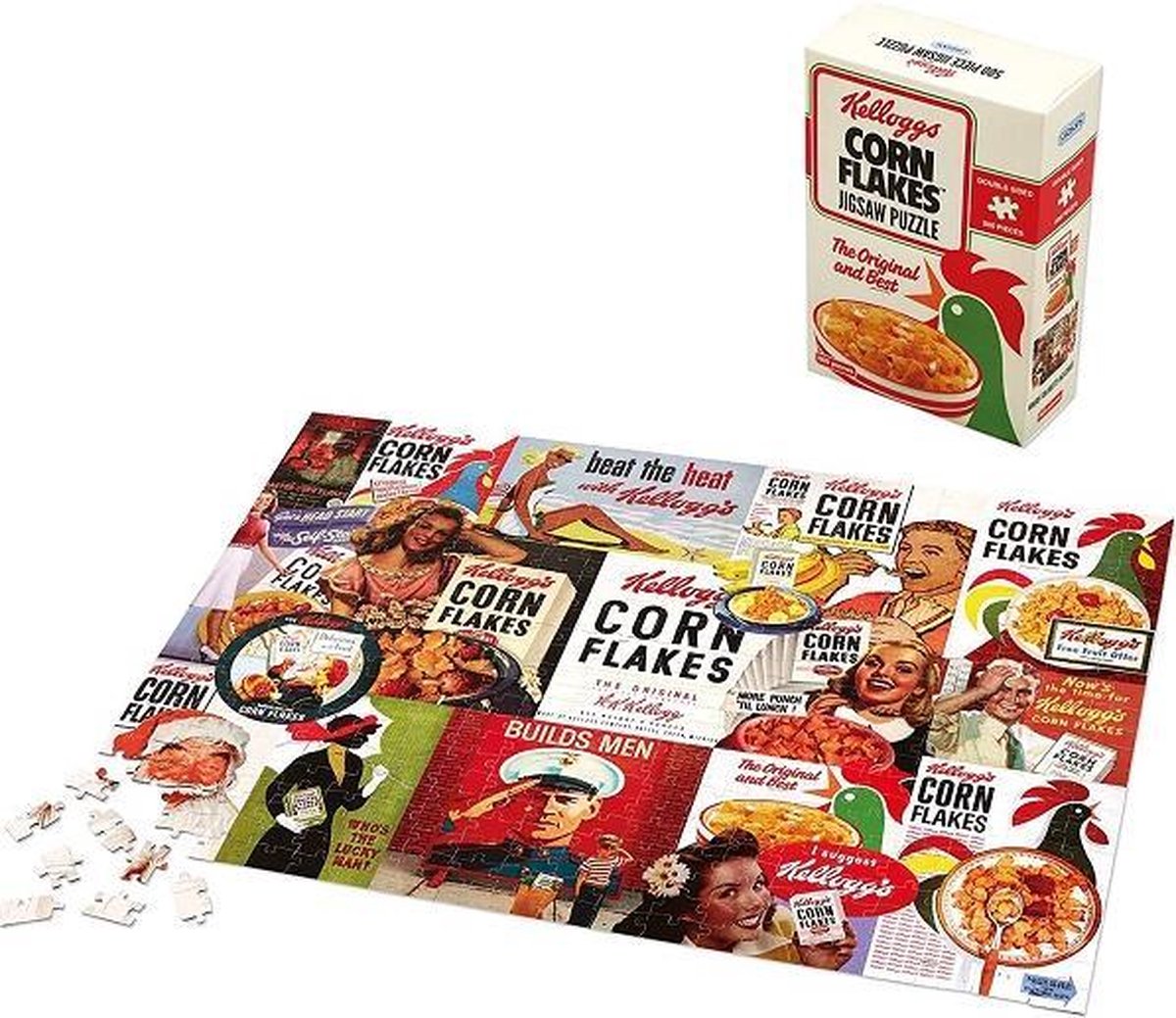 Kellogg's Cornflakes Gift Box Puzzel (500 stukjes) | bol.com