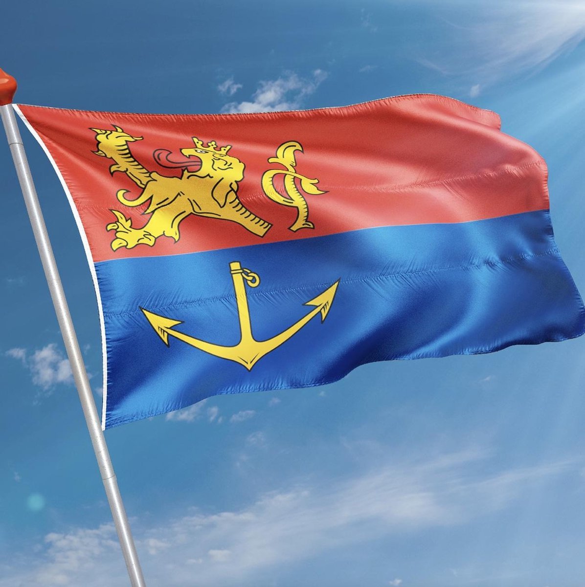 Vlag gemeente Venlo - 70 x 100 cm - Polyester | bol.com