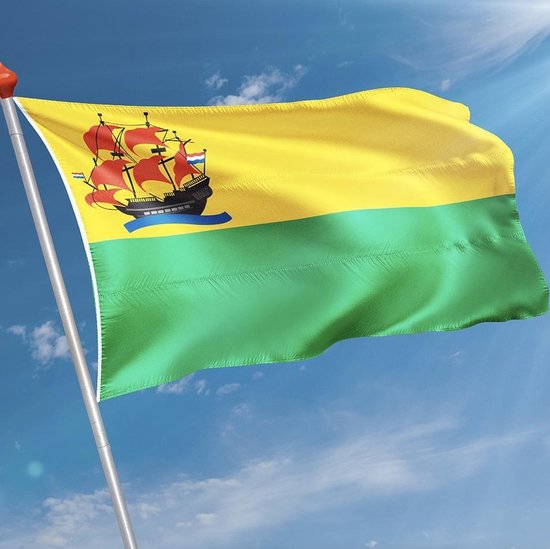 Vlag Gasselte - 150 x 225 cm - Polyester | bol