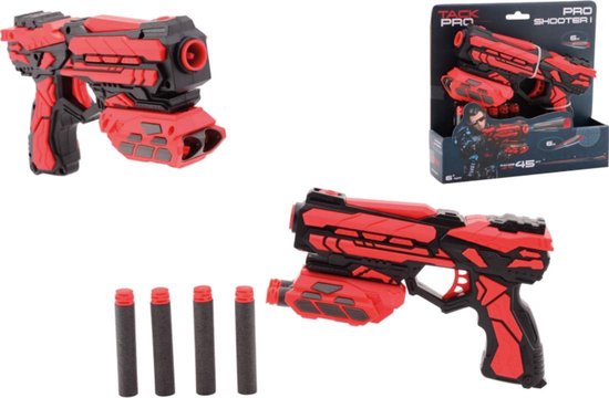 Tack Pro Pistool Shooter I Junior 18 Cm Zwart/rood 7-delig-delig | bol.com