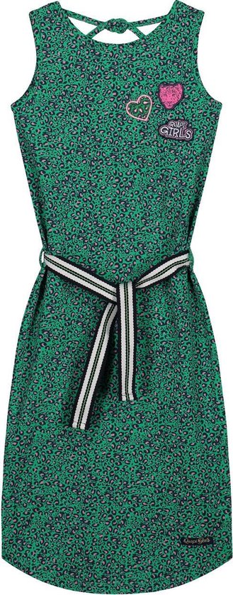 Quapi meisjes jurk Alley Jungle Green Leopard | bol.com