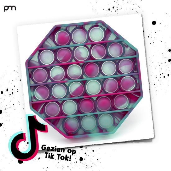 Pop it glow in the dark - Pop it - Pop its - Fidget pop it - multicolor ...