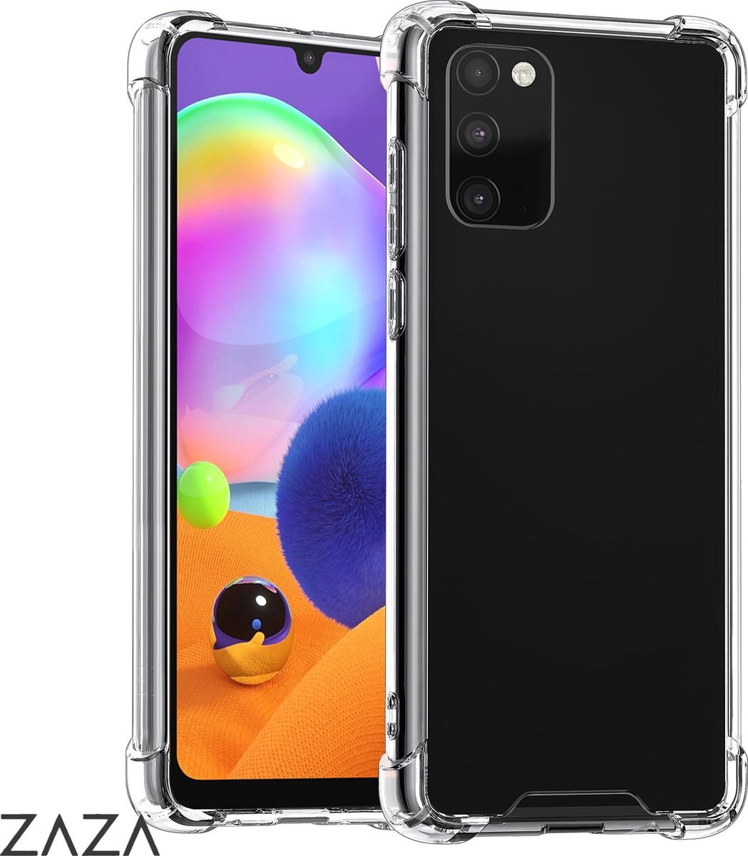Samsung Galaxy A41 Case - Samsung Galaxy A41 Hoesje - Transparant ...