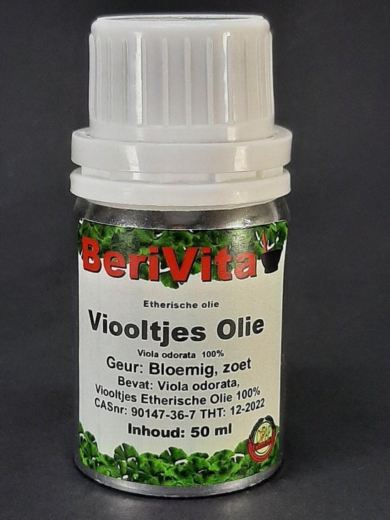 Viooltjes Olie 100% 50ml - Etherische Olie - Maarts Viooltje ...