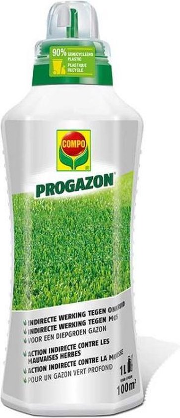 Compo Progazon indirecte werking tegen mos en onkruid 1liter | bol.com
