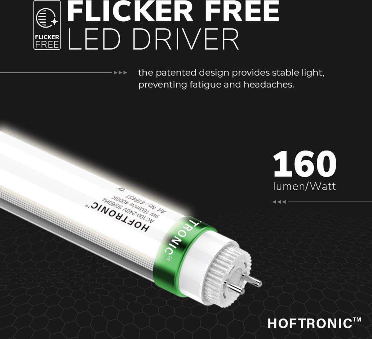 LED TL buis 120 cm - T8 - 18W 2880 Lumen 4000K - met 5 jaar garantie ...