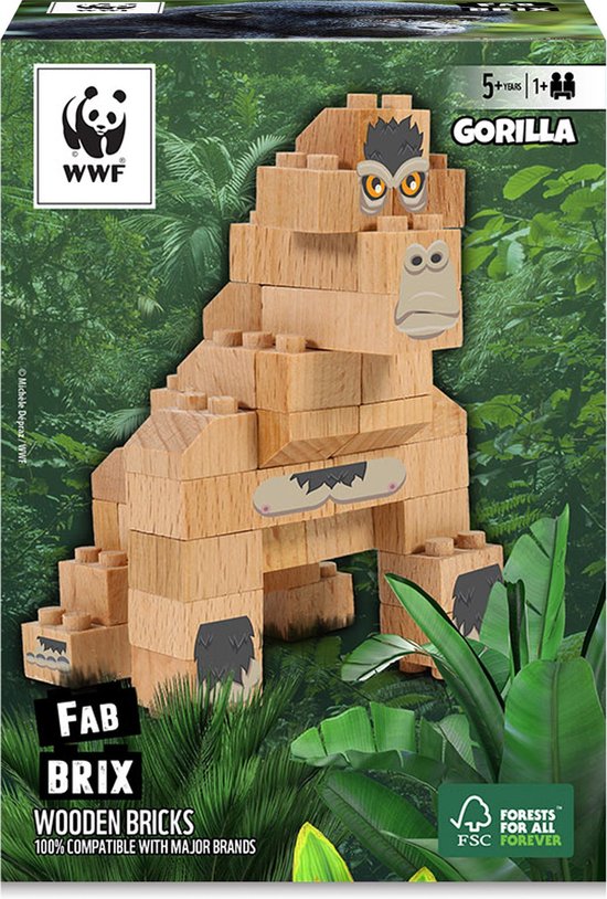 WWF Constructiespeelgoed Gorilla | bol