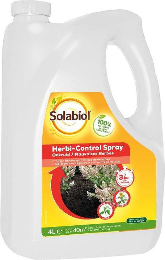 Solabiol Herbi-control Spray 4lt – 40m² | bol
