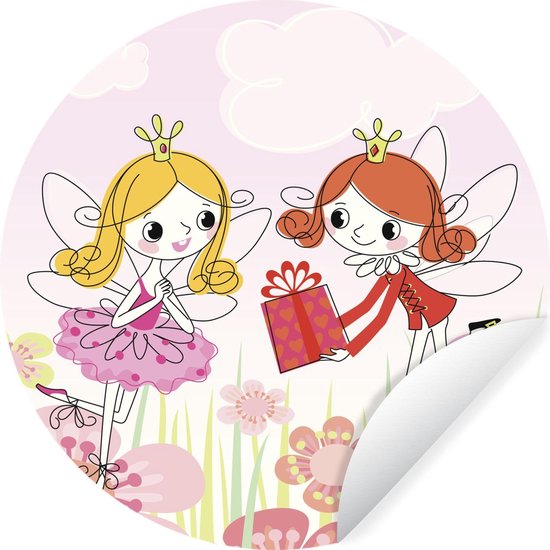 Illustration d'un garçon elfe a un cadeau pour les filles Elf Wall ...