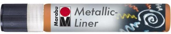 Metallic Liner 25 ML - Oranje | bol.com