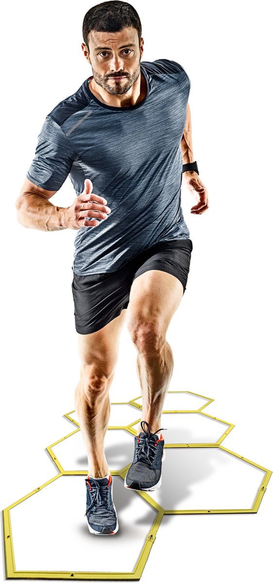 Dunlop Fitness-Hoepels - Agility Training - 6 Stuks - Opvouwbaar - Met ...