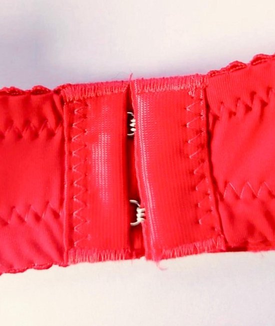 Dames BH voorgevormd met beugel 95D rood | bol