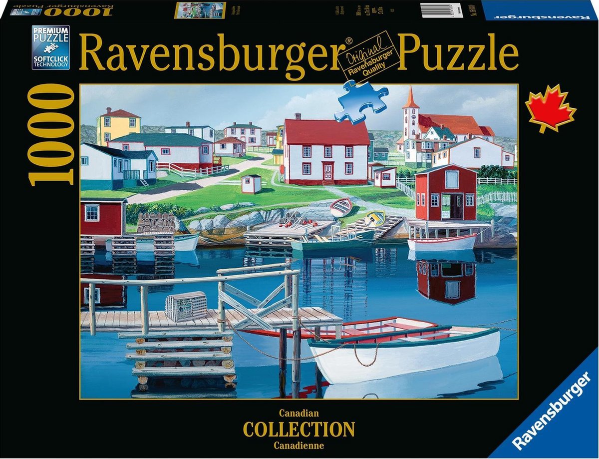 Ravensburger puzzel Canadian Collection Haven in Greenspond - Legpuzzel ...