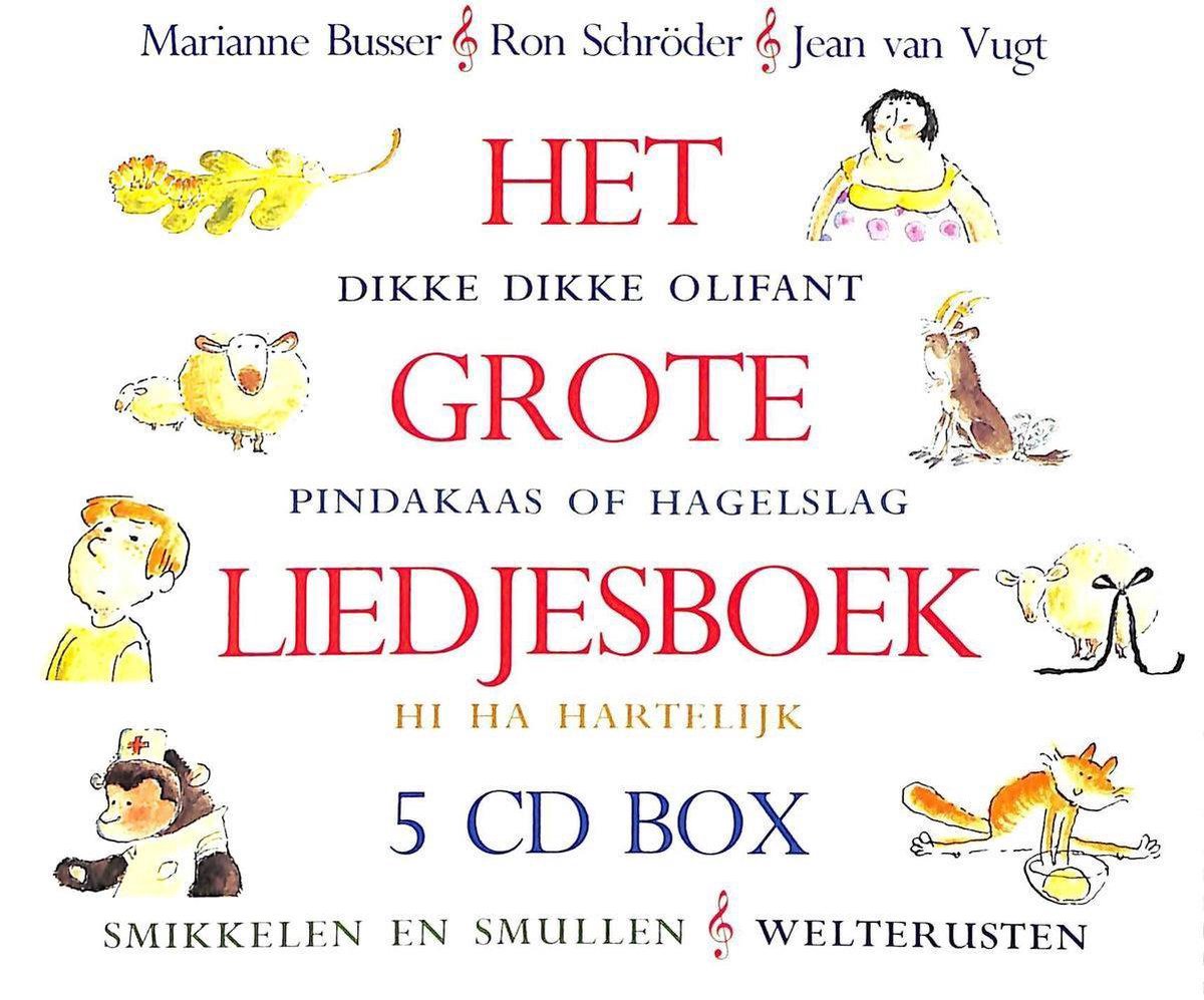 Het grote liedjes boek - 5 dubbel cd, various artists | CD (album ...