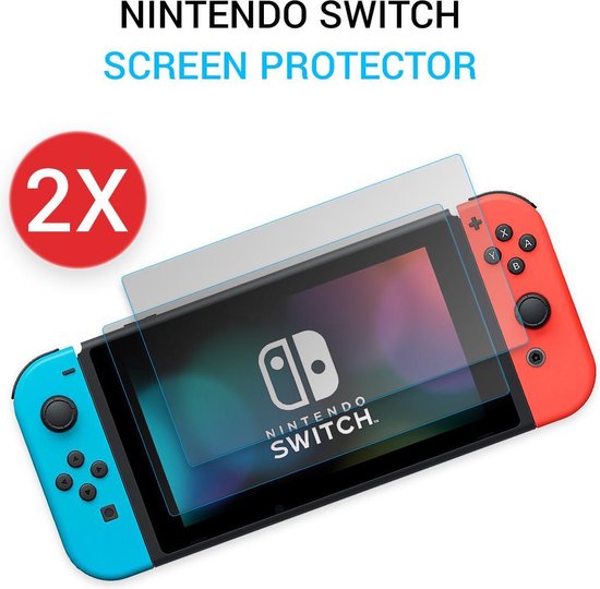Screenprotector geschikt voor de Nintendo Switch - Double Pack | bol.com
