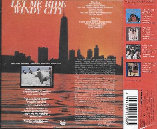 Let Me Ride, Windy City | CD (album) | Muziek | bol.com