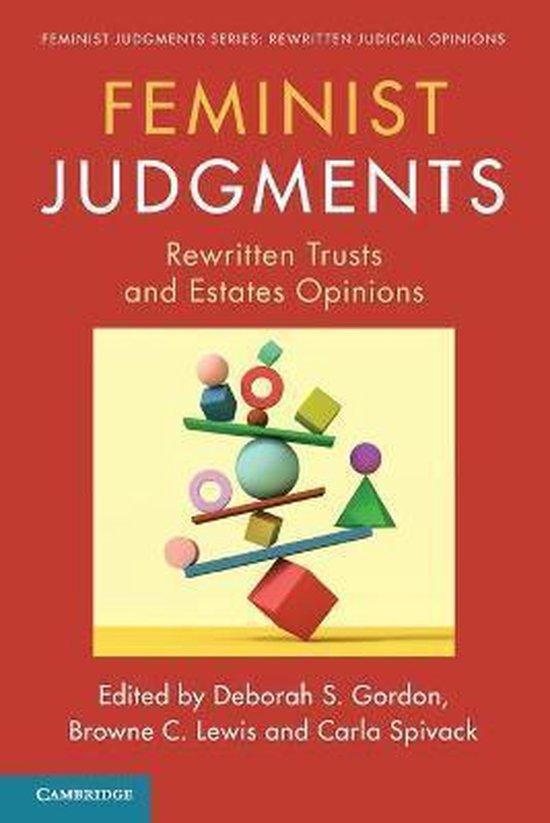 Feminist Judgment Series: Rewritten Judicial Opinions- Feminist ...