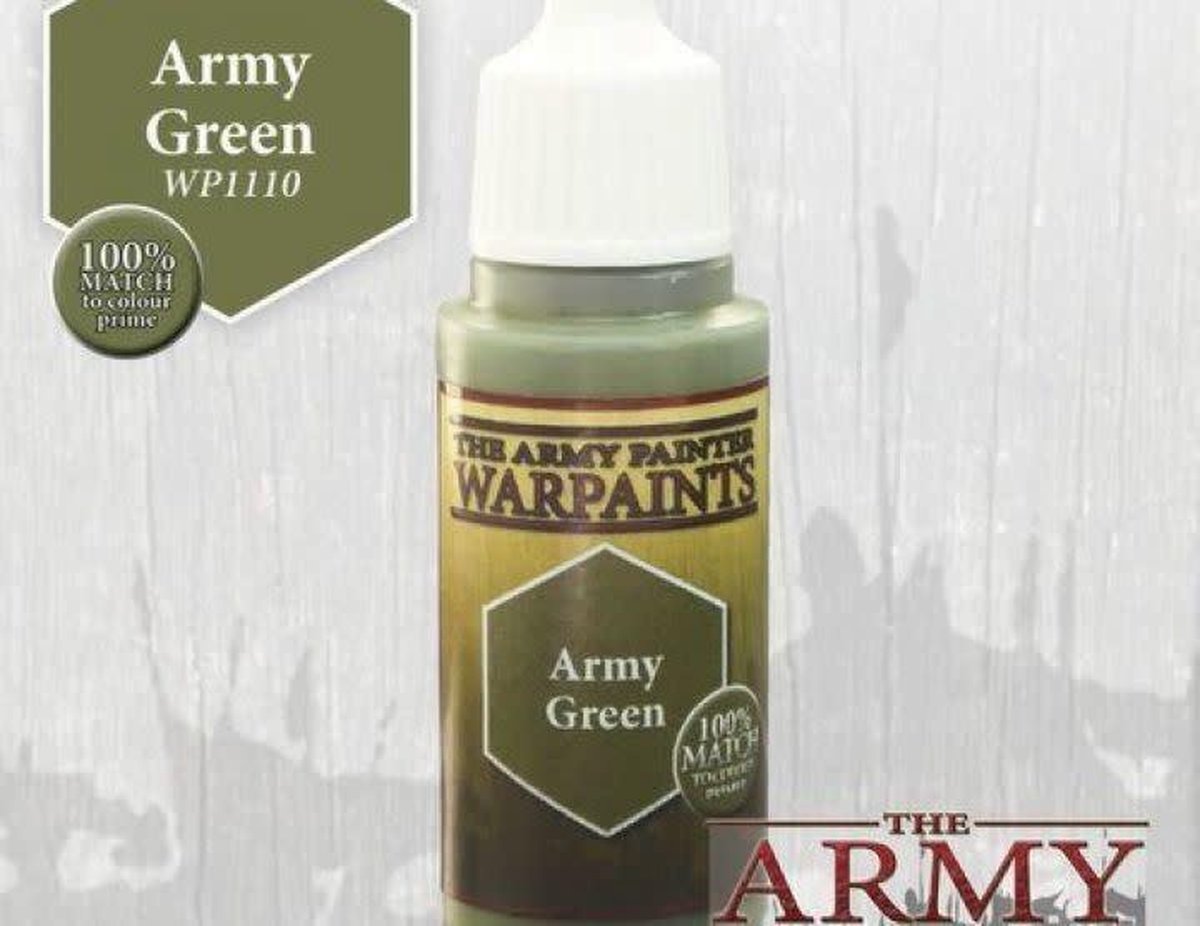 Army Painter Warpaints - Army Green | bol.com