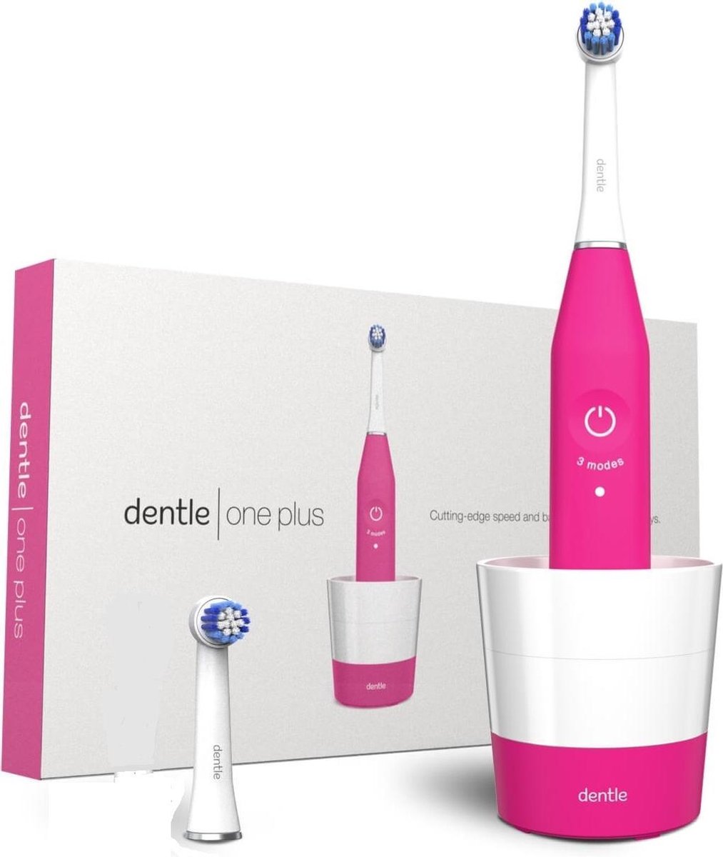 Dentle One Plus Elektrische Tandenborstel - Taai voor tandplak ...