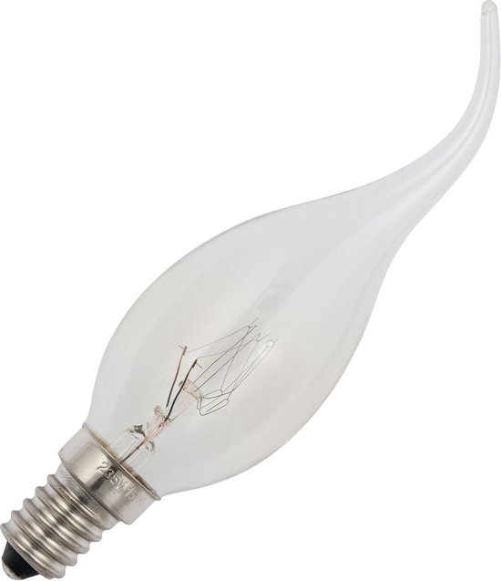 Schiefer E14 Kleine Fitting Tip Kaars Gloeilamp | 11W 2700K 60lm 220V ...