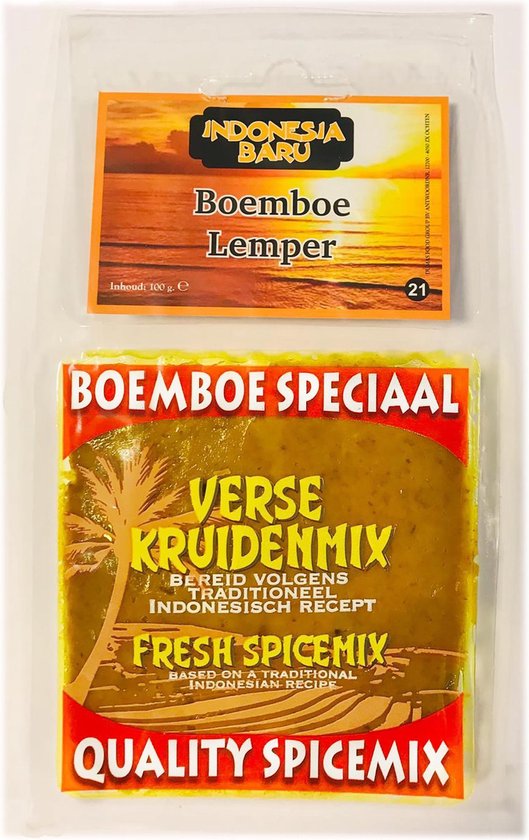 Boemboe Lemper - kruidenmix voor rijsttafel - 100 gram | bol